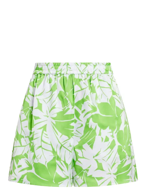 Michael Kors Palm Floral Shorts - Green