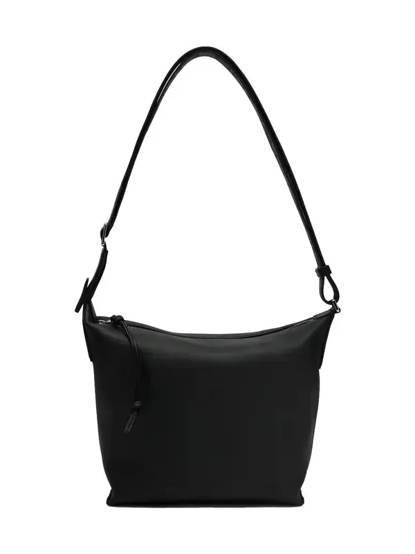 Loewe Small Cubi Leather Shoulder Bag - Black