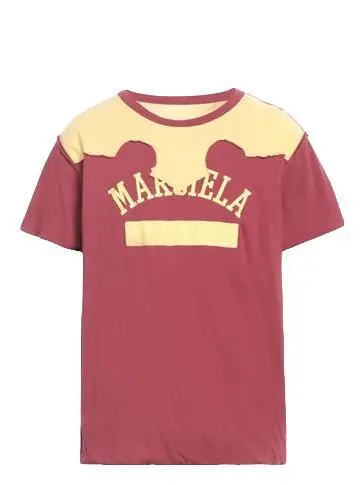 MAISON MARGIELA T-shirt Size Cotton - Burgundy