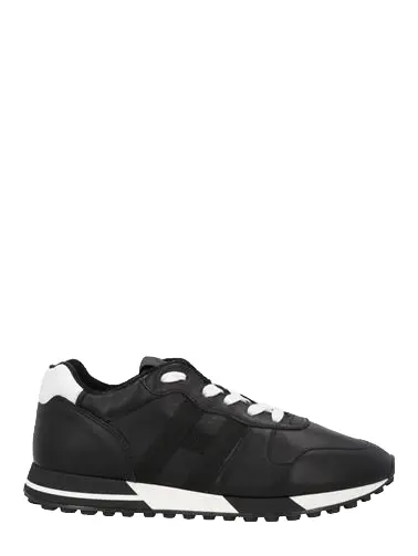 Hogan Leather Sneakers - Black