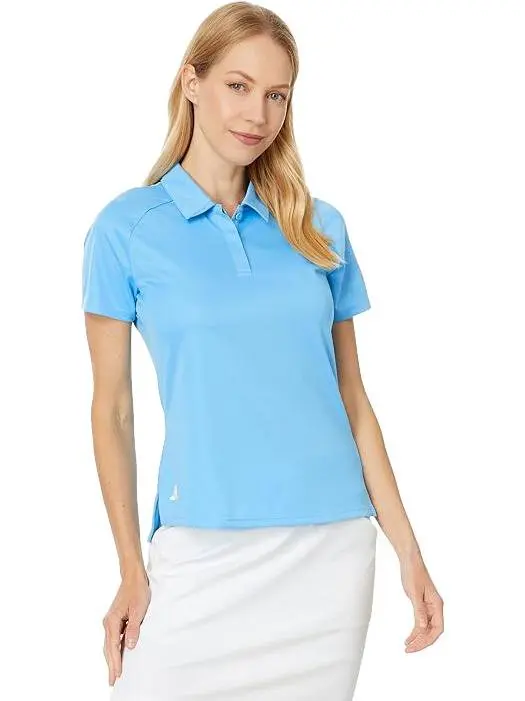 Adidas Ultimate365 Heat. Rdy Short Sleeve Polo Clothing Preloved Ink - Blue