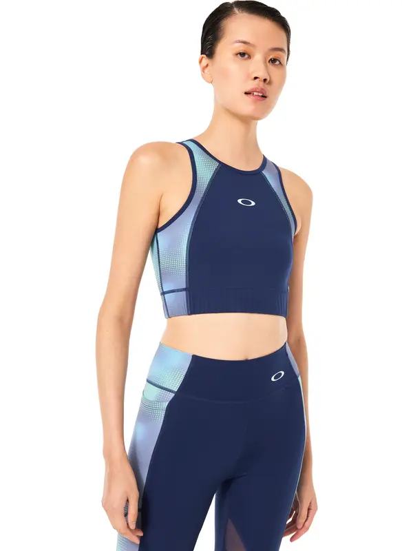 Oakley Pursuit Cropped Top - Navy