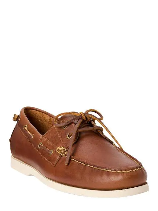 Ralph Lauren Merton Boat Shoe - Tan