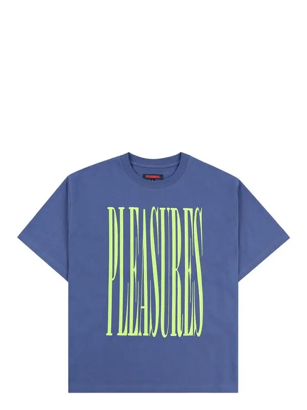 PLEASURES Stretch Heavyweight Shirt - Blue