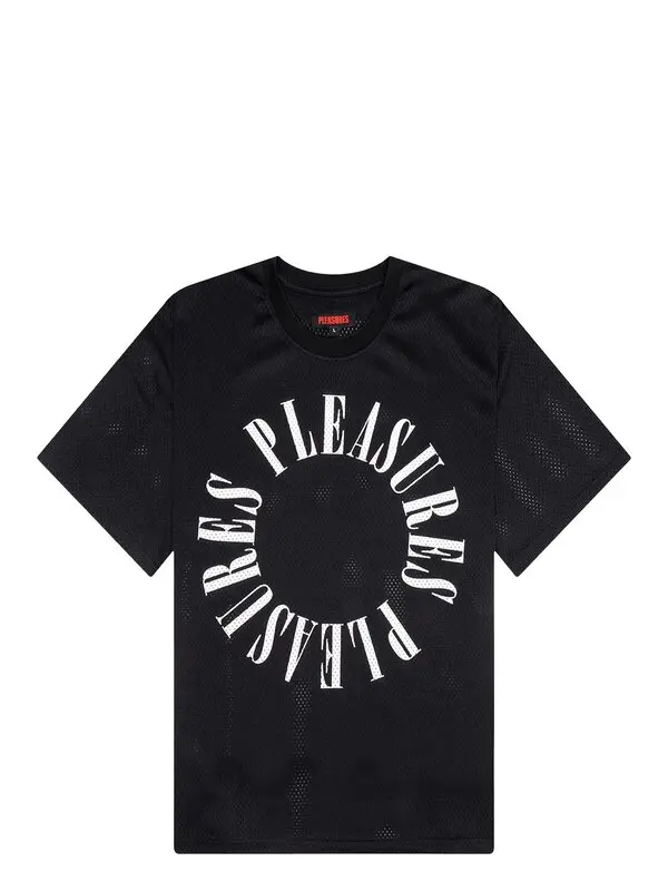 PLEASURES Motive Mesh Shirt - Black