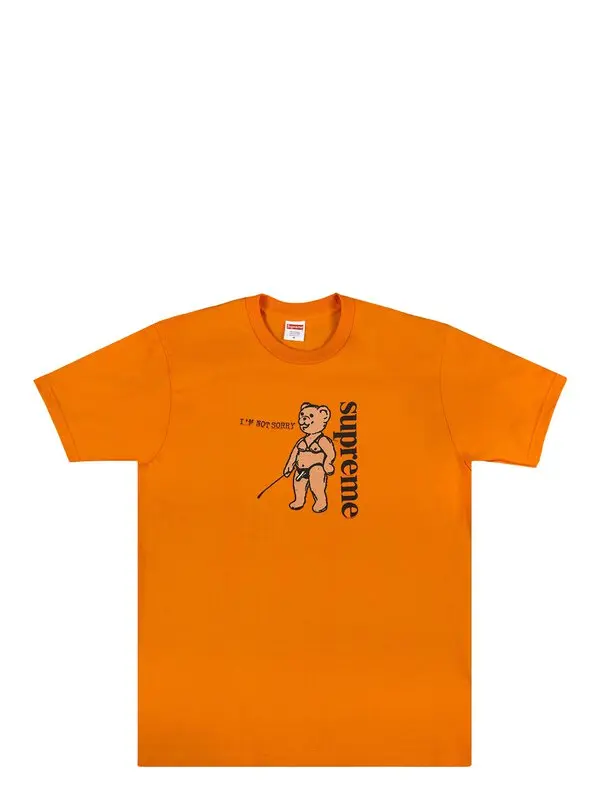 Supreme Not Sorry Tee - Orange