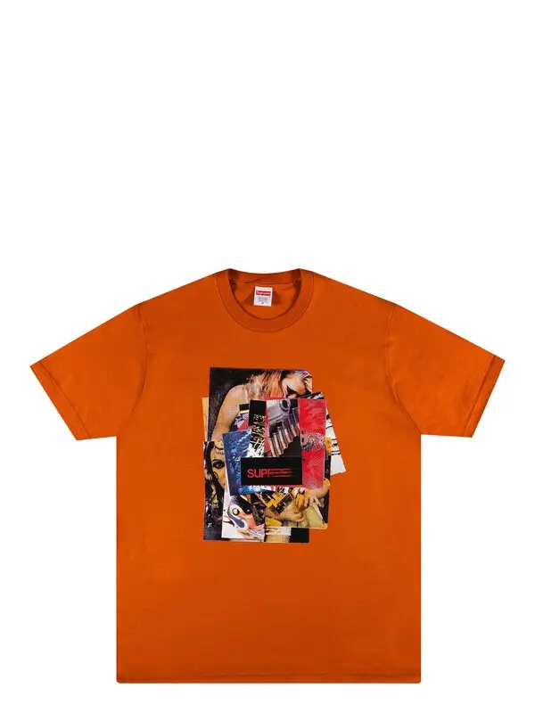 Supreme Stack Tee 'rust - Orange