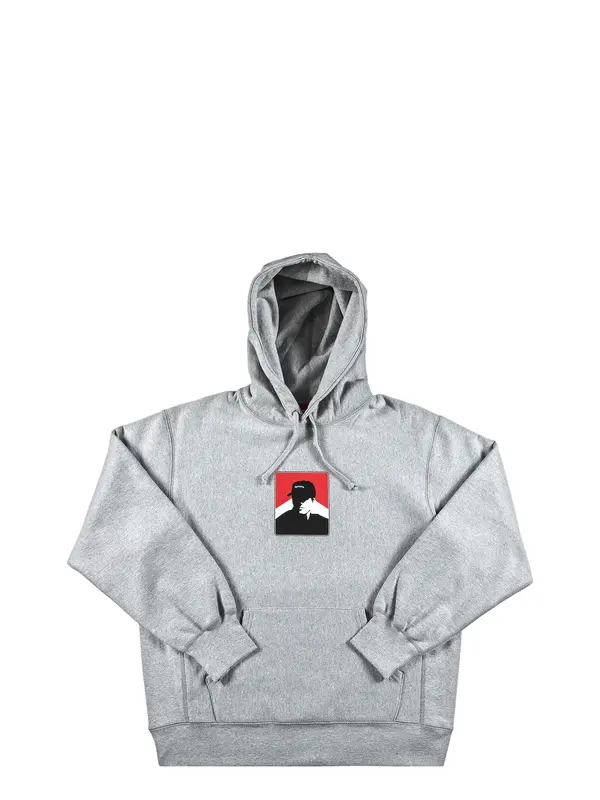 Supreme Portrait Hooded Sweatshirt - Grey