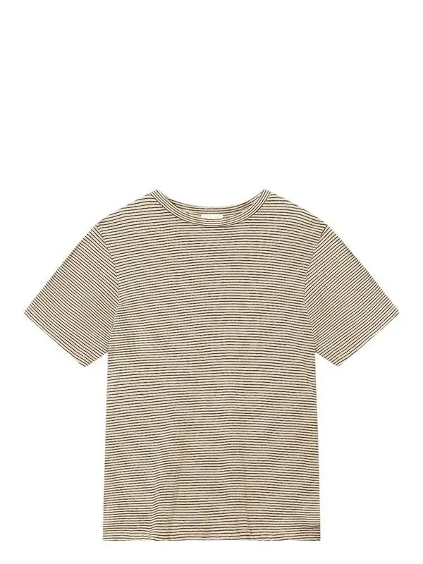 MARANT ETOILE Zewel Logo T-shirt - Black/beige