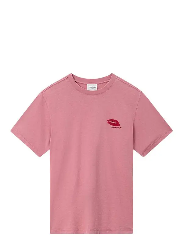 MARANT ETOILE Zewel T-shirt - Wild Rose
