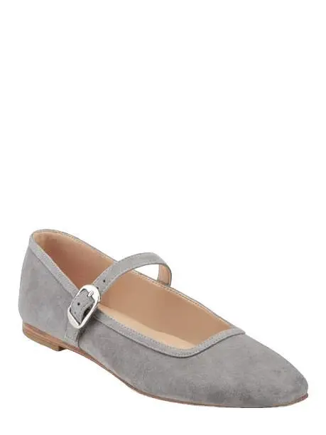 Marc Fisher Garissa Mary Jane Flat - Medium Gray