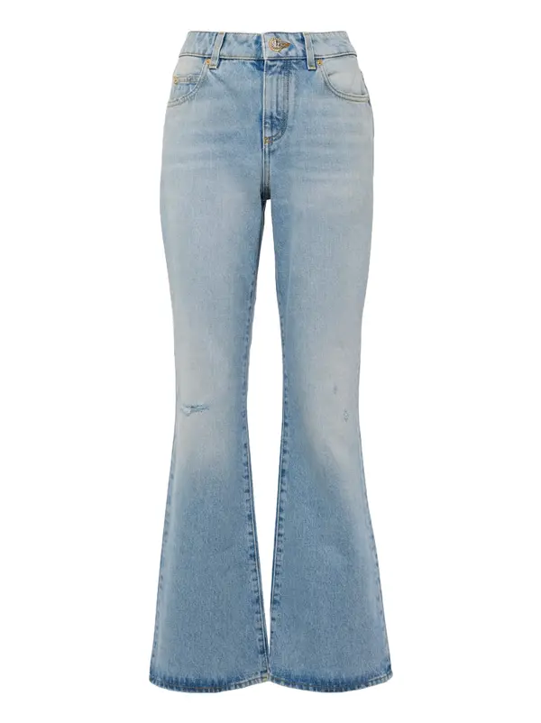 Balmain Flared Jeans - Blue