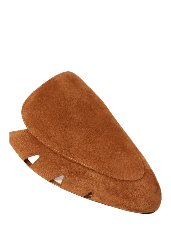 Gabriela Hearst Rory Suede Flats - Brown
