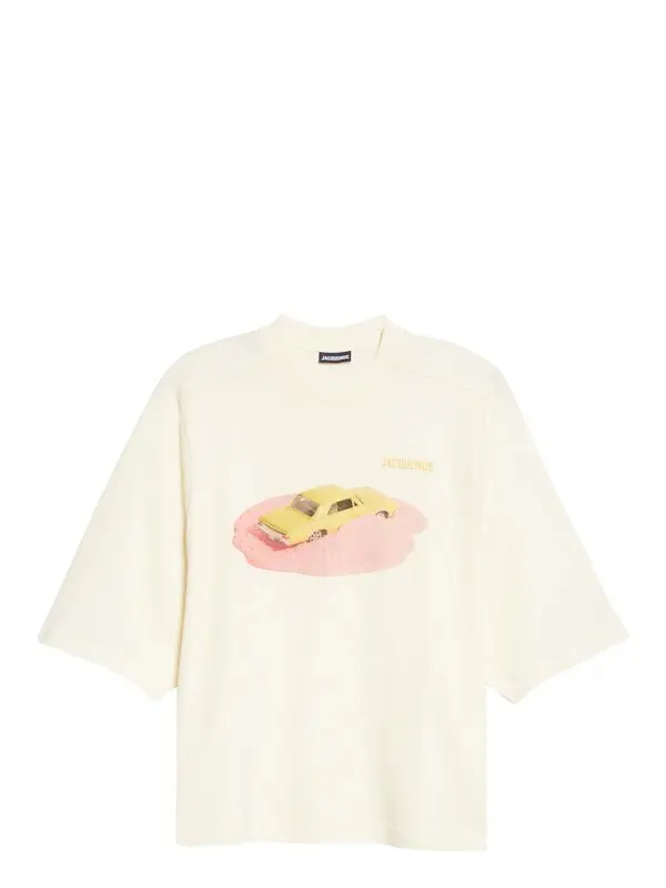 Jacquemus Le T-shirt Voiture T-shirt - Off White