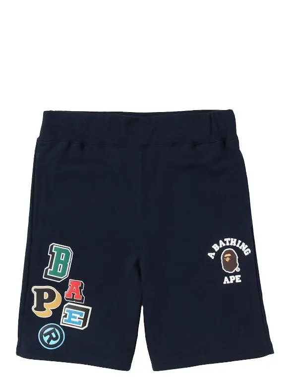 BAPE Sweat Shorts - Navy Blue