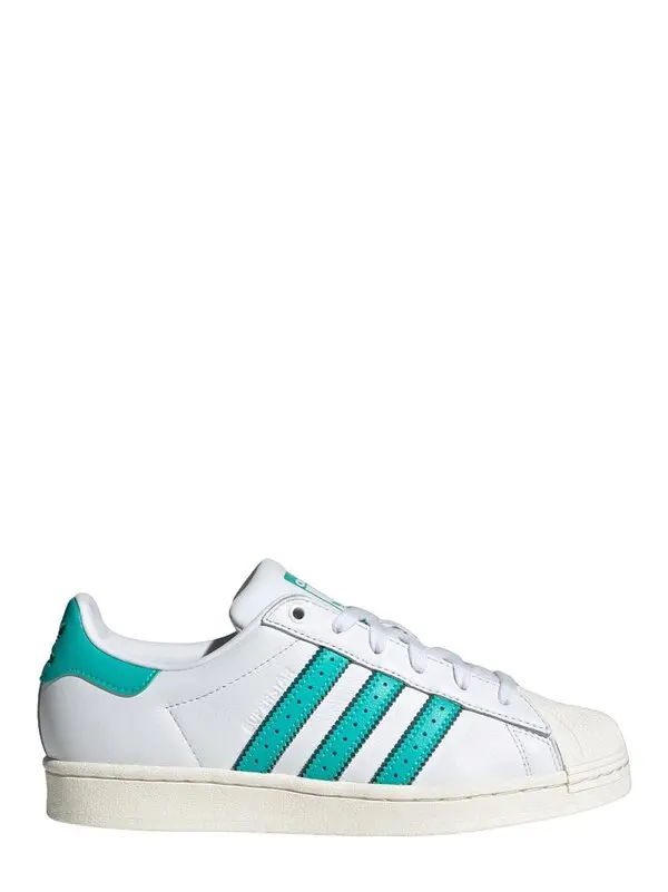 Adidas Superstar Sneakers - Cloud White/mint Rush