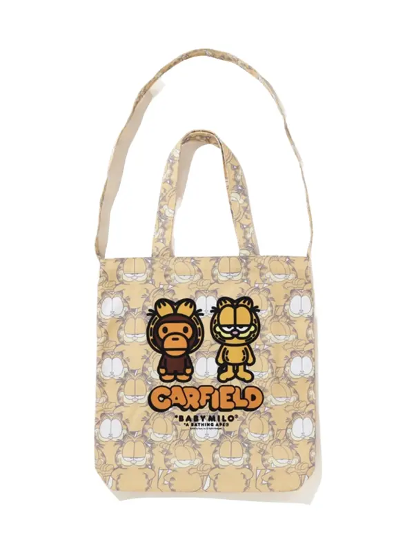 A BATHING APE X Garfield Tote Bag - Orange