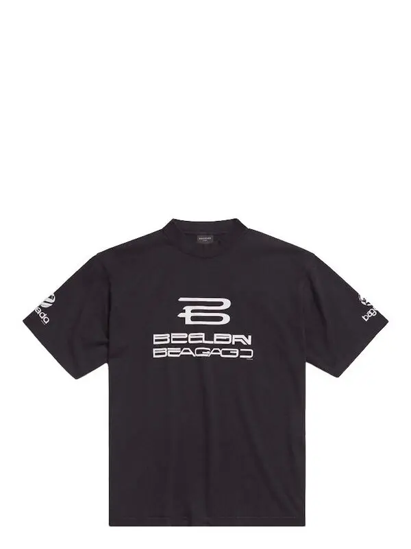 Balenciaga Ai Generated Medium Fit T-shirt - Black