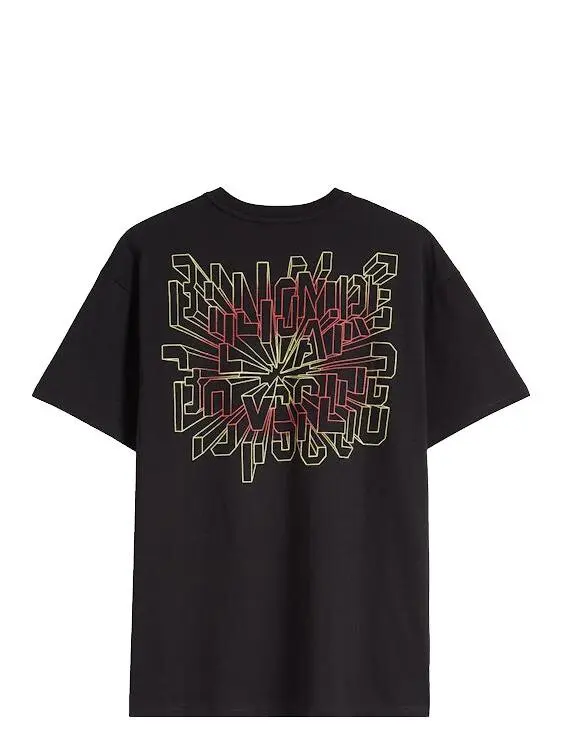 BILLIONAIRE BOYS CLUB Block Burst Tee Shirt - Black