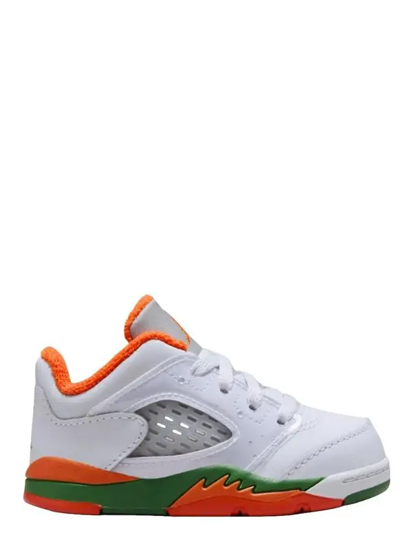 JORDAN 5 Retro Low - Football Grey/brilliant Orange/pine Green