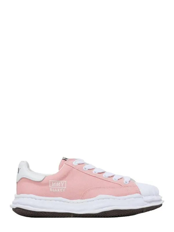 Mihara Yasuhiro Blakey Og Sole Canvas Low Sneakers - Pink/white