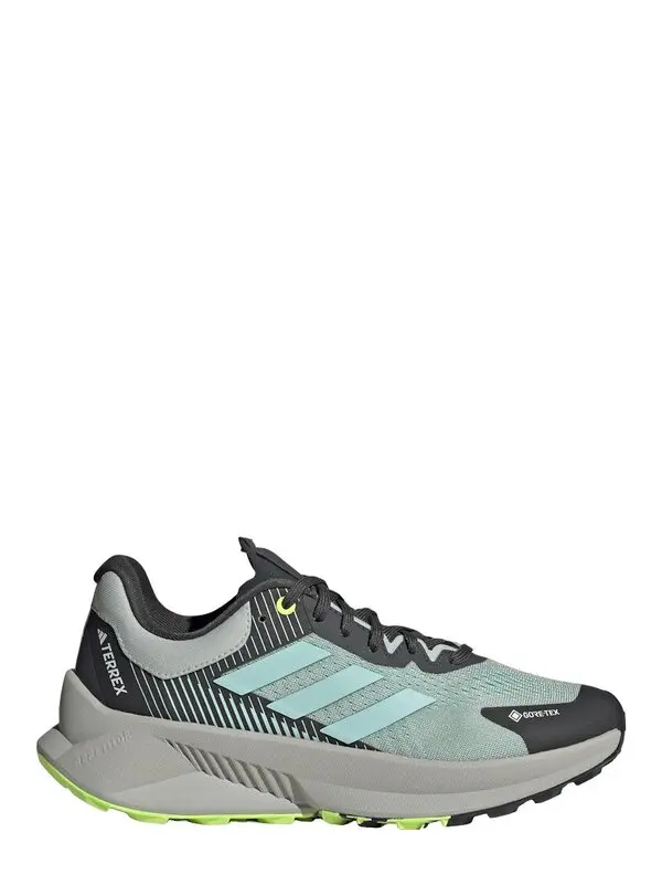 Adidas Terrex Soulstride Flow Goretex - Wonder Silver/semi Flash Aqua/lucid Lemon