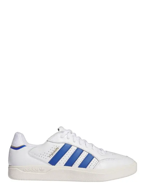 Adidas Tyshawn Low Sneakers - Cloud White/royal Blue/chalk White
