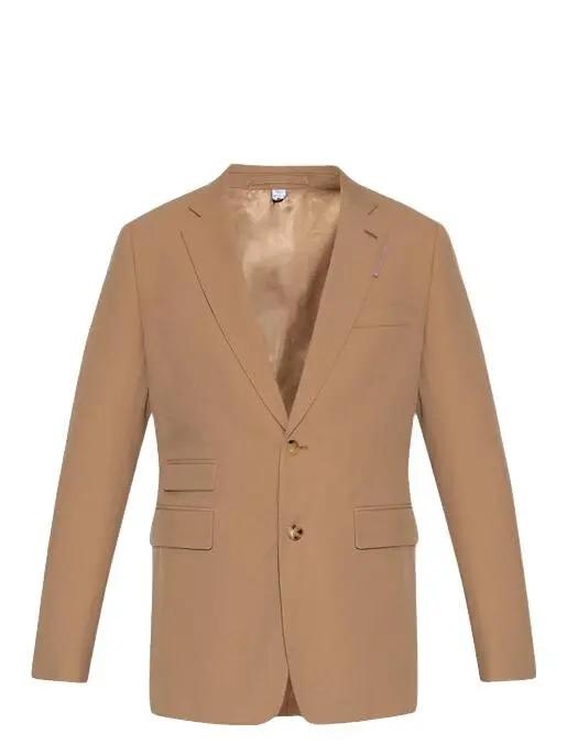 Burberry Classic Fit Blazer - Light Brown