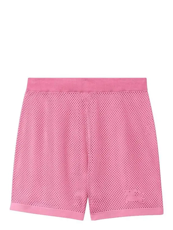 Burberry Ekdmotif Mesh Shorts - Pink