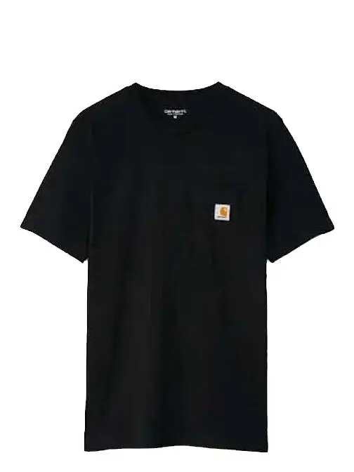 Carhartt Wip Short Sleeve Pocket T-shirt - Black