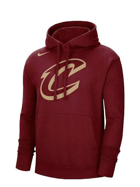 Nike Nba Cleveland Cavaliers Fleece Hoodie - Red