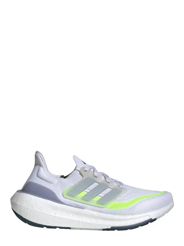 Adidas Ultra Boost Light Sneakers - Cloud White/wonder Blue/lucid Lemon