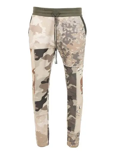Amiri Patchwork Sweatpant - Camo