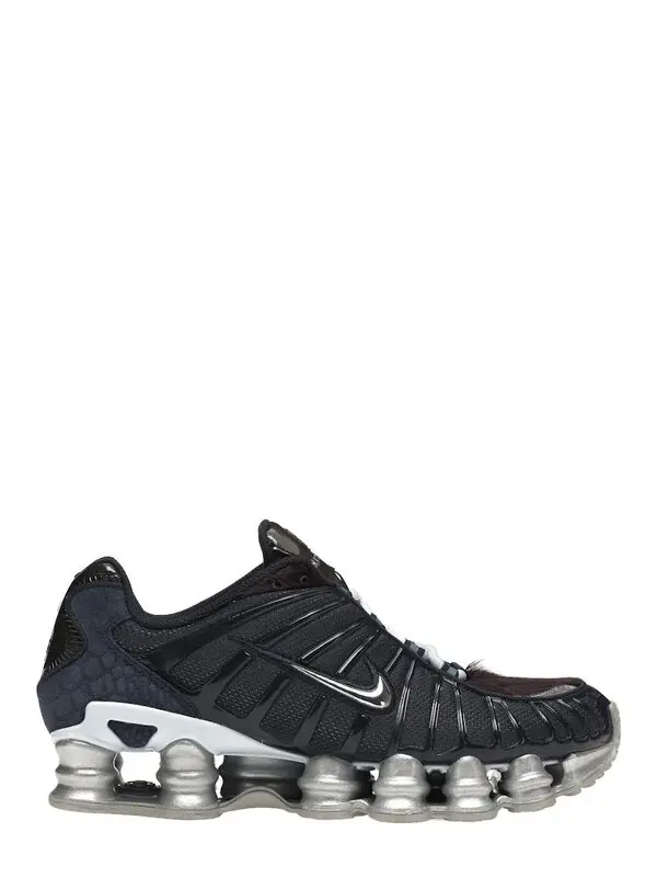 Nike Shox Tl Python Pony Sneakers - Obsidian/celestine Blue/burgundy Ash