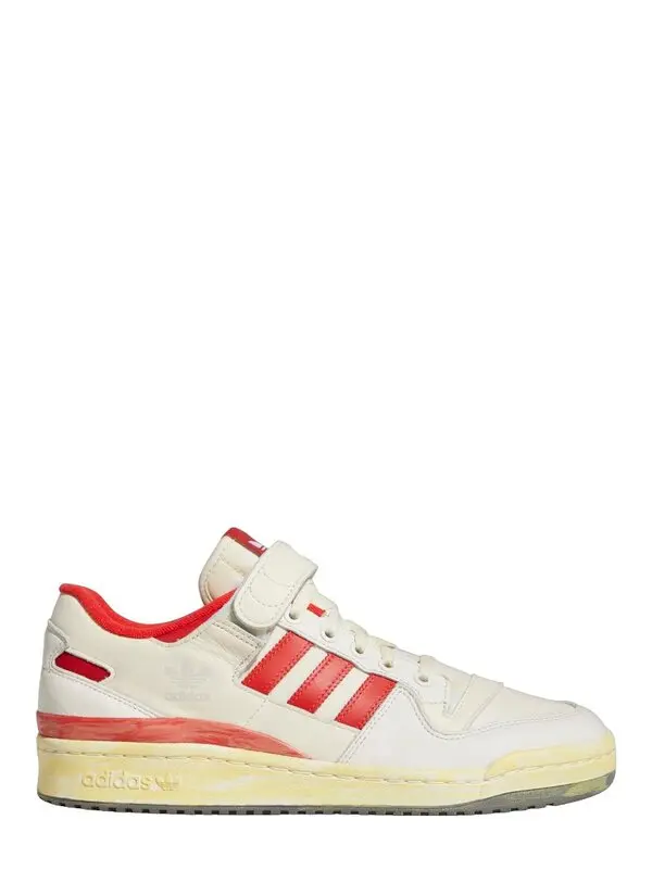 Adidas Forum 84 Low Aec Sneakers - Cloud White/red