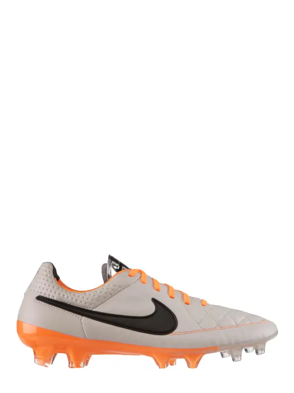 Nike Tiempo Legend V Fg Soccer Cleats - Desert Sand/black/atomic Orange