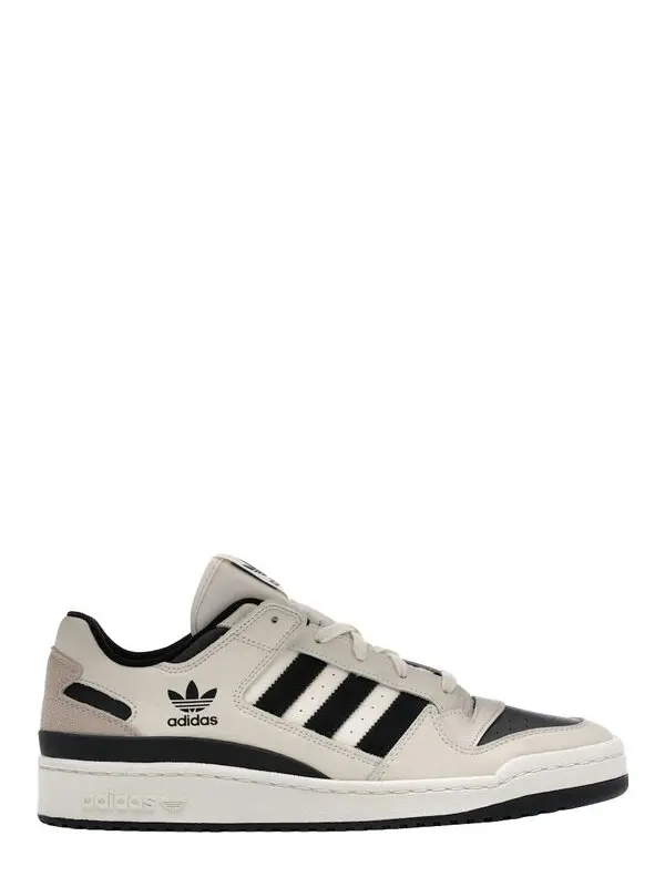 Adidas Forum Low Cl Sneakers - Wonder White/core Black/wonder Beige