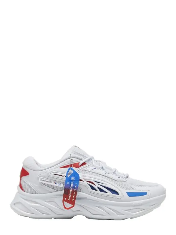 PUMA Exotek Nitro Bmw Motorsport Sneakers - Silver Mist/pop Red/cool Cobalt Blue