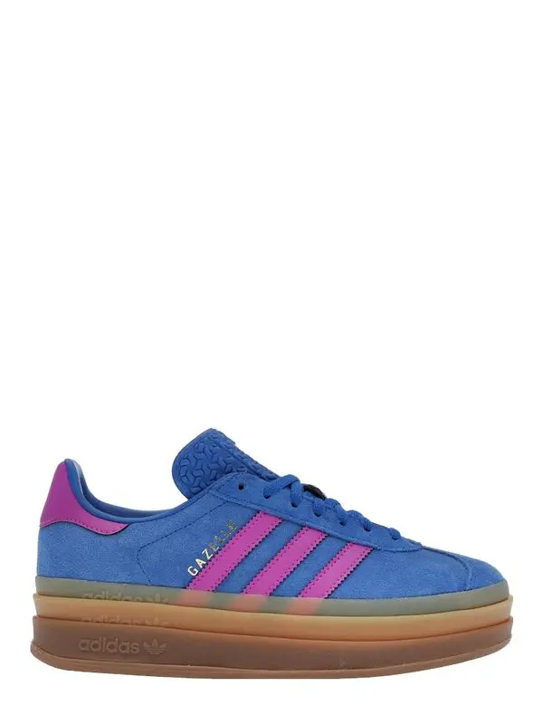 Adidas Gazelle Bold Sneakers - Bold Blue/lucid Pink/gum