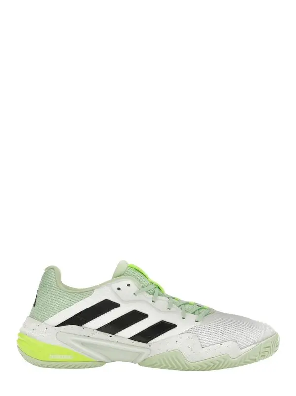 Adidas Barricade Sneakers - Cloud White/core Black/semi Green Spark