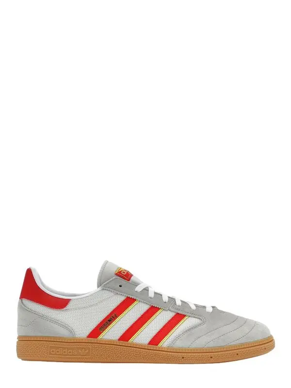 Adidas Busenitz Vintage Sneakers - Feather Grey/red/orbit Grey
