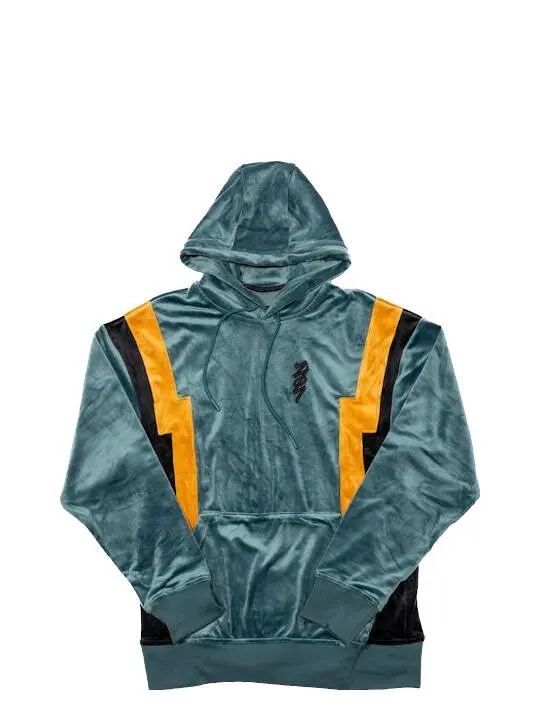 Nike Zion Williamson Track Hoodie - Dark Teal Green/light Curry