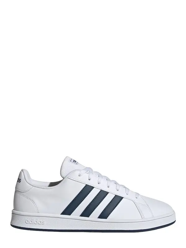 Adidas Grand Court Base Sneakers - Cloud White/crew Navy Blue