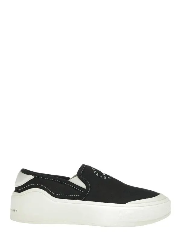 Adidas Court Stella Mccartney Sneakers - Core Black/off White/cloud White
