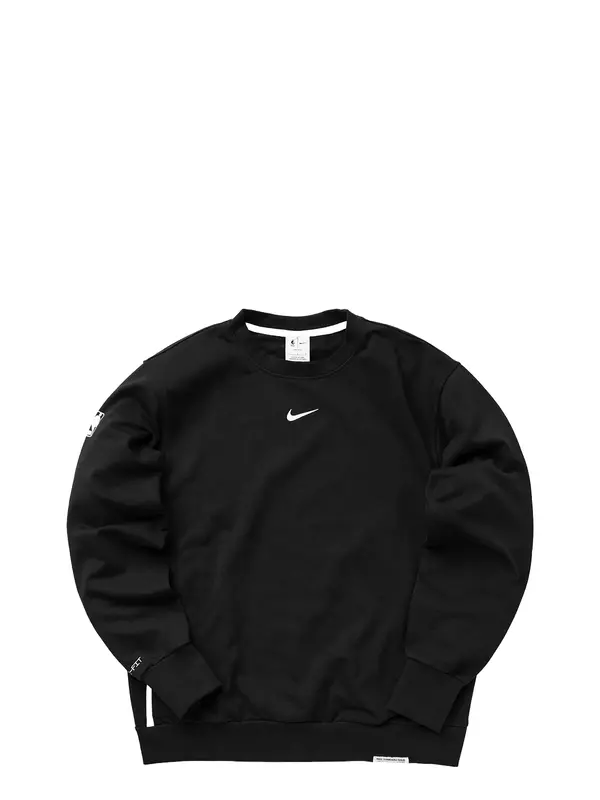 Nike Nba Team 31 Standard Issue Dri-fit Sweatshirt - Black/pale Ivory