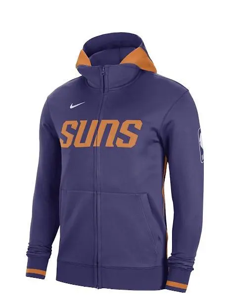 Nike Nba Phoenix Suns Showtime Dri-fit Full-zip Hoodie - Purple