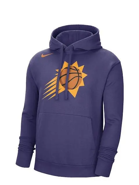 Nike Nba Phoenix Suns Fleece Pullover Hoodie - Purple