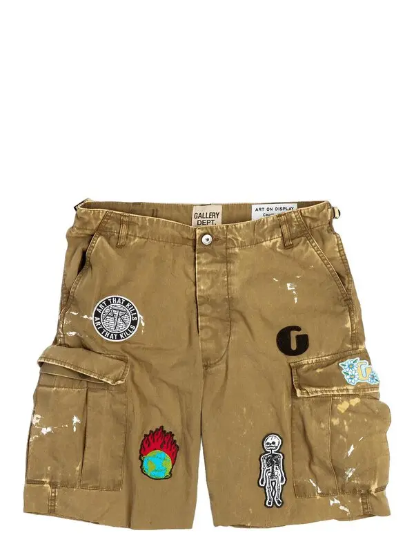 GALLERY DEPT. Kenzie Fatigue Cargo Shorts - Olive