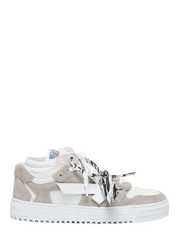 Off-White Floating Arrow Low Sneakers - White/grey