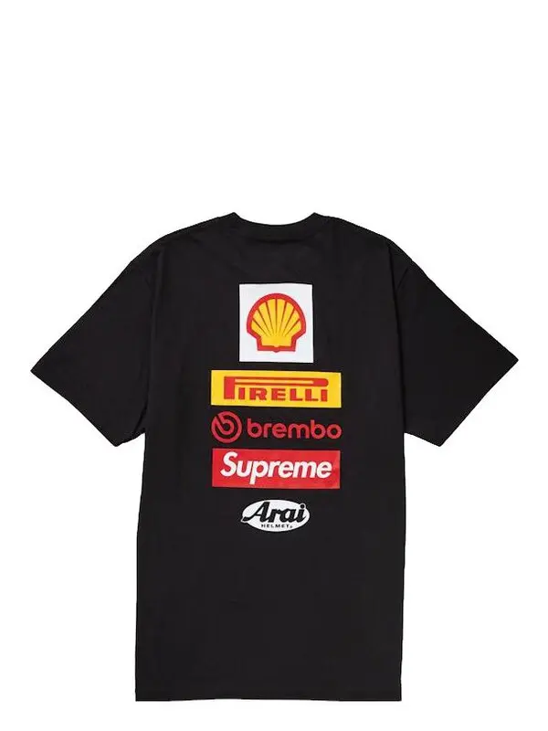 Supreme Ducati Logo Tee Shirt - Black